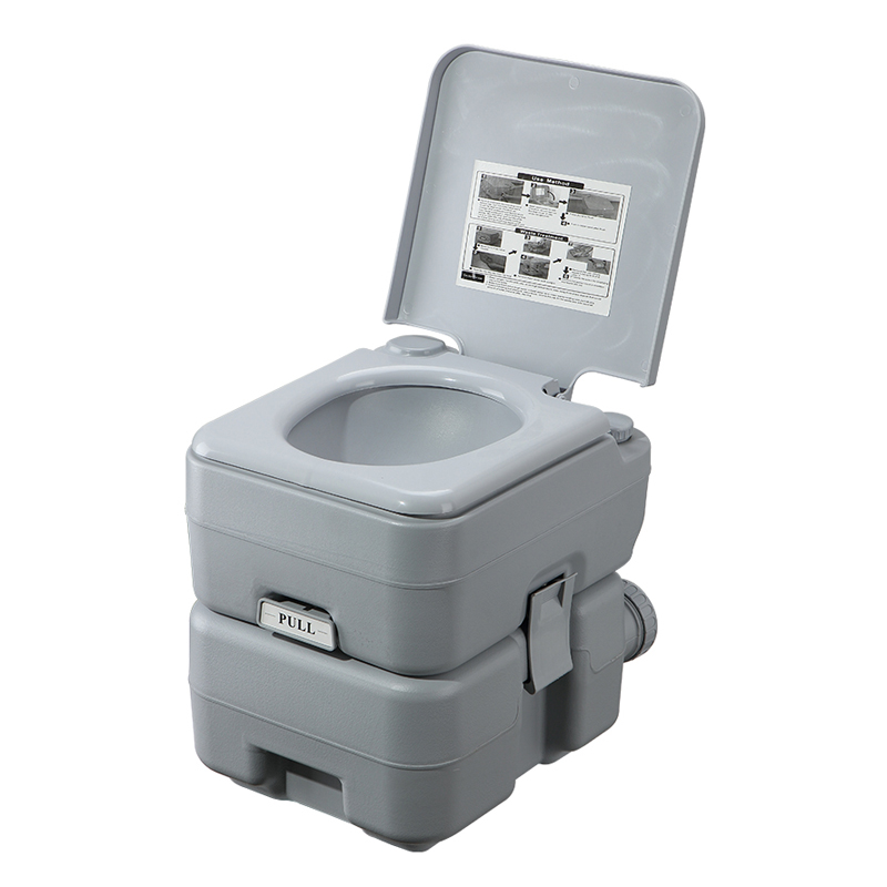 Outdoor camping small portable boating traveling toilet